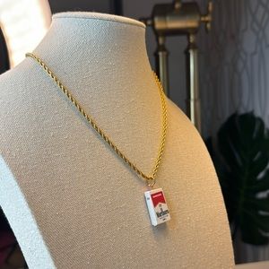 LoveLee | Jewelry | Marb Cigs On 8kt Gold Plated Chain | Poshmark